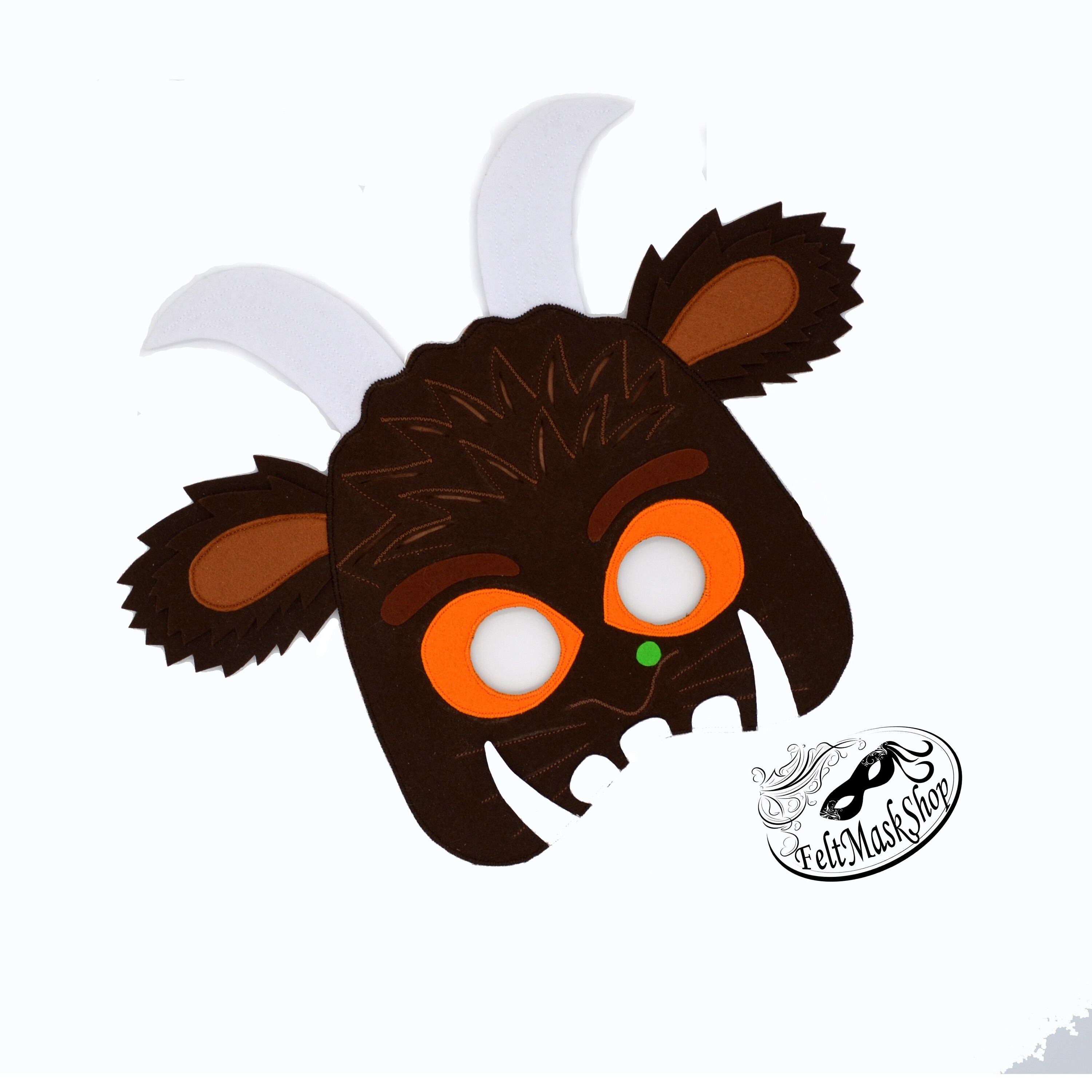 GRUFFALO GRUFFALO MASK Gruffalo costume Gruffalo party | Etsy
