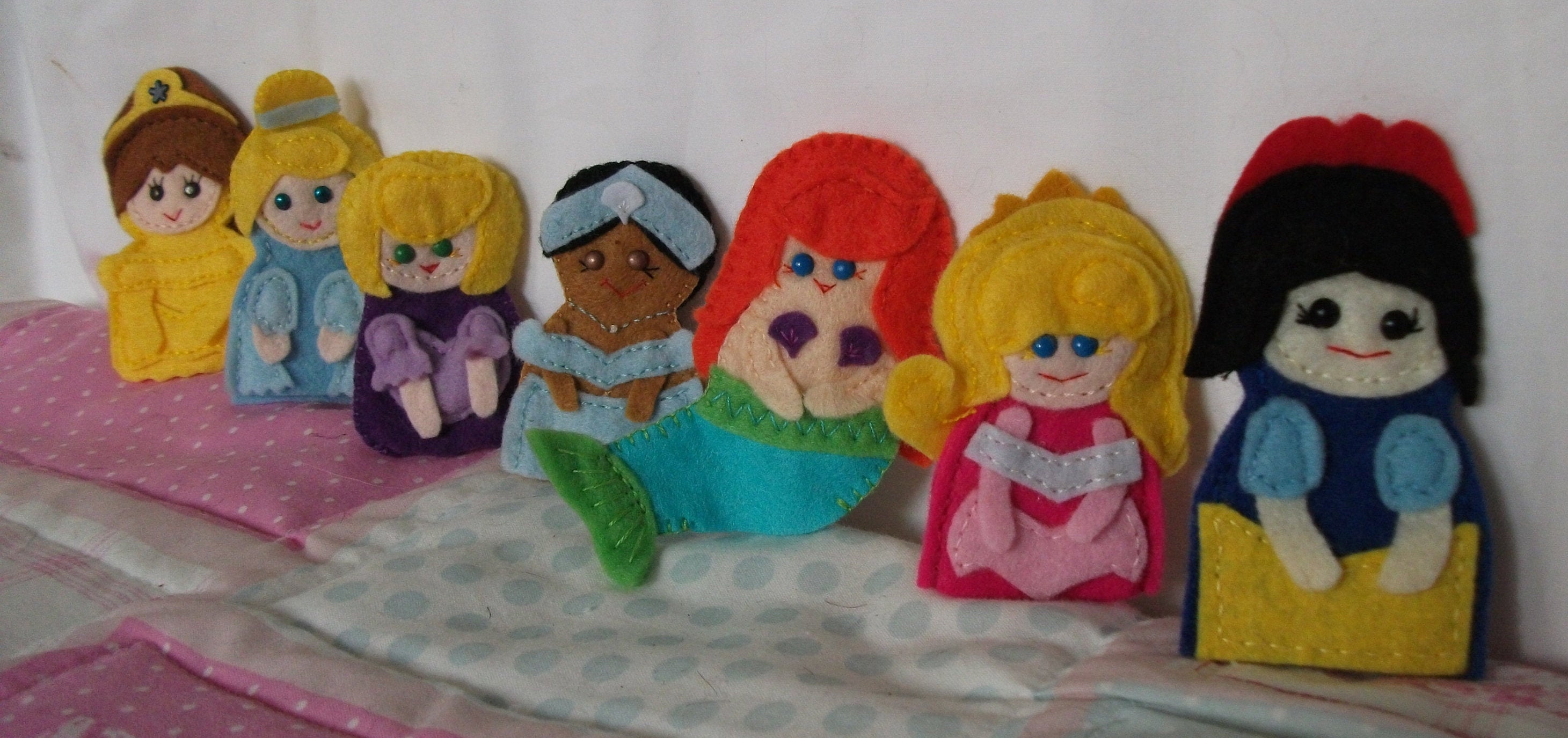 Princess Finger Puppets | Etsy