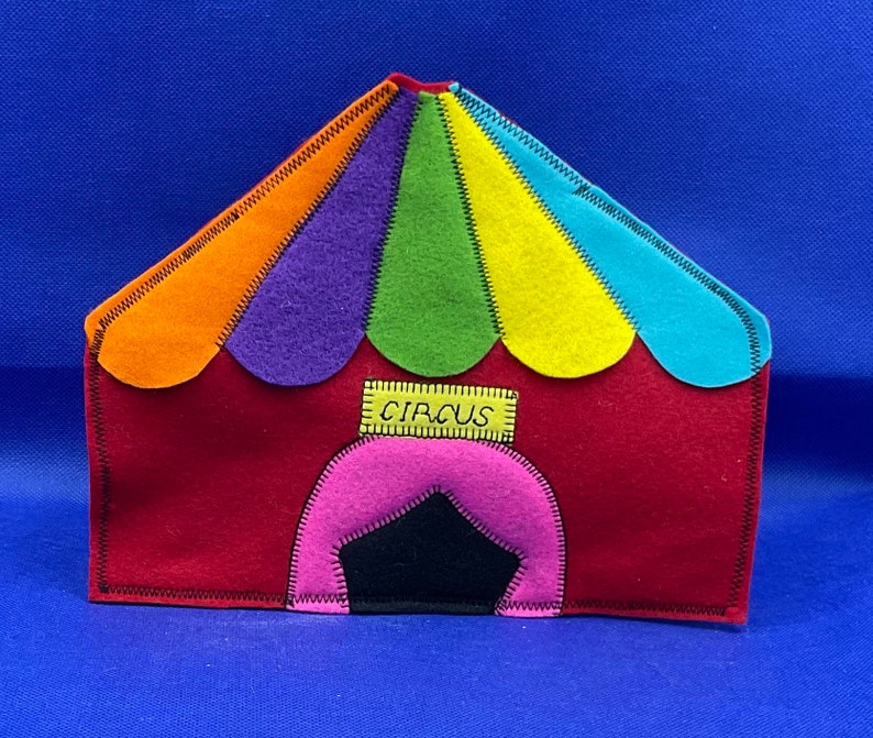 Circus Finger Puppet Set - Etsy