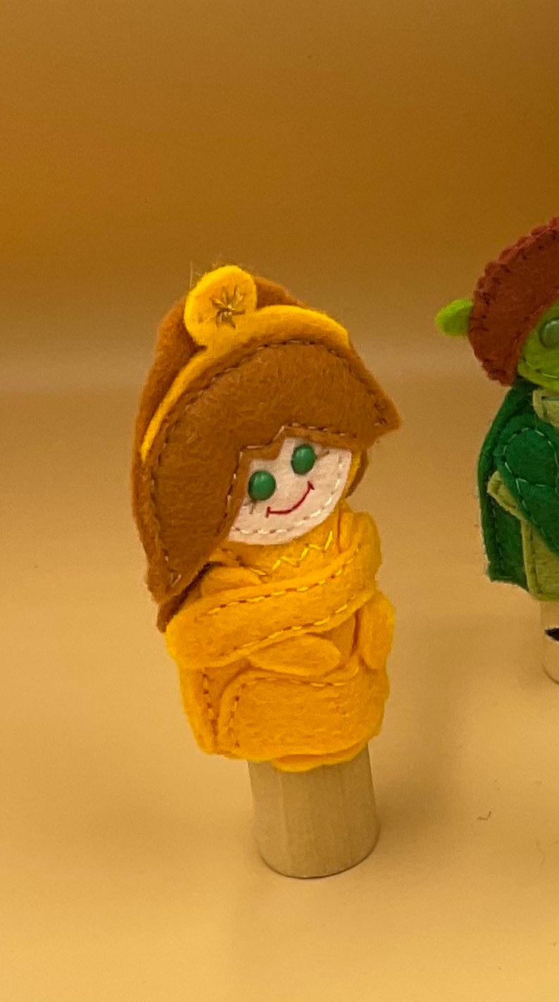 Princess Finger Puppets - Etsy