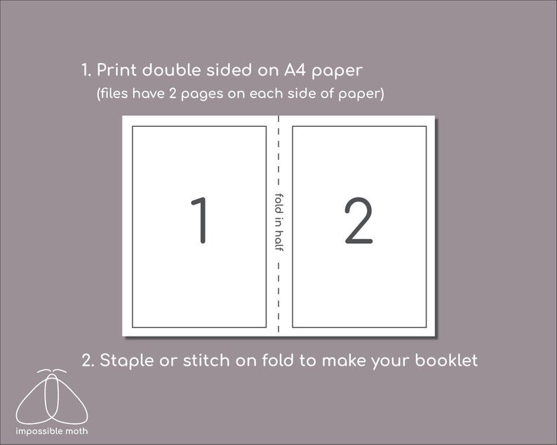 French Ruled A5 Printable Notebook Insert, Seyes Grid Travellers Refill ...