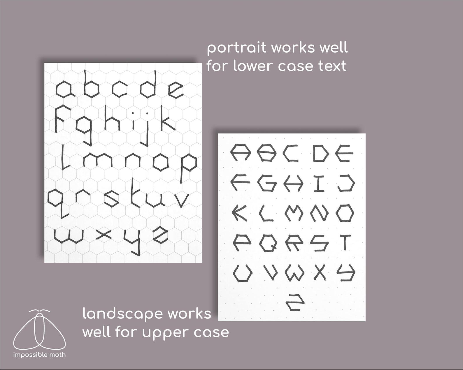Hexagon Dot Grid and Line Printable Paper - Art/organic Chemistry ...