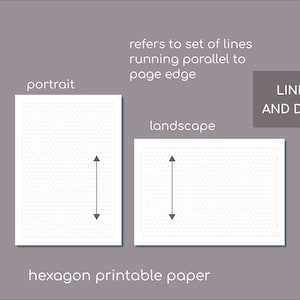 Hexagon Dot Grid and Line Printable Paper Art/organic - Etsy