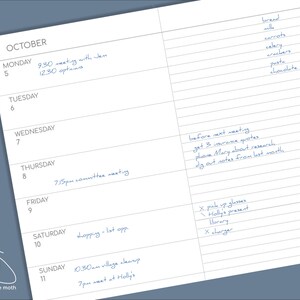 2025 Weekly Planner With Notes, B6 Slim Printable Travelers Inserts - Etsy