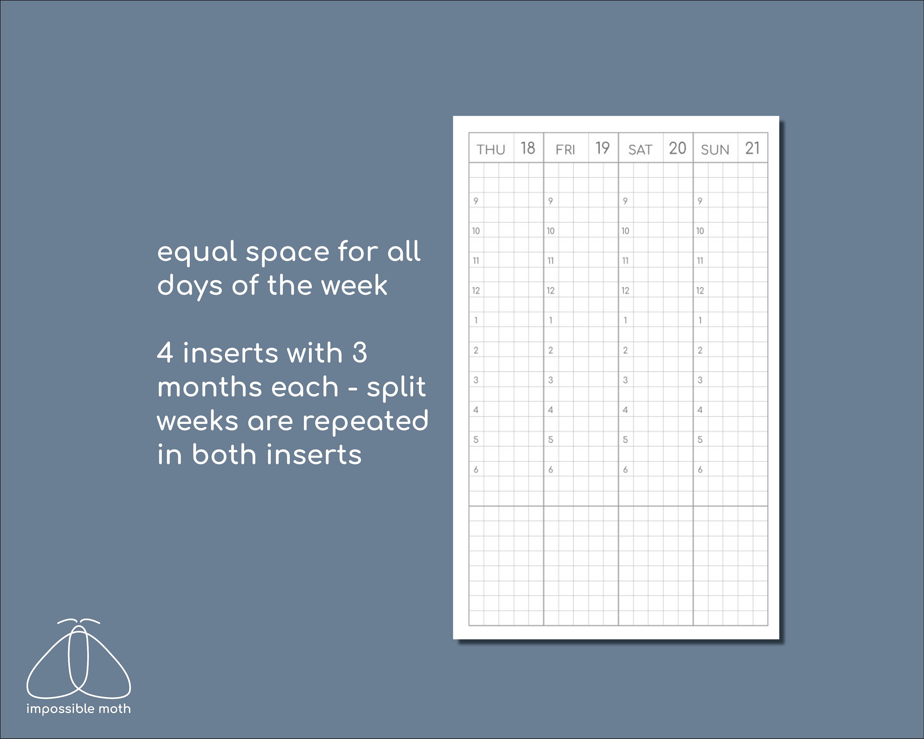 2024 Hourly Weekly Schedule Printable B6 Slim Travelers - Etsy