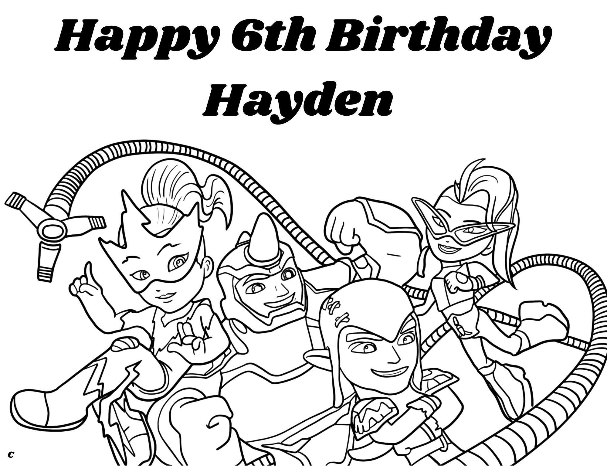 Spidey and His Amazing Friends Coloring Books Kids Birthday GIRL/BOY ...