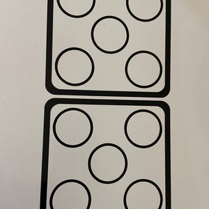 Hungarian Number Frame Stickers- Vinyl, Maths, Stickers, Teacher ...