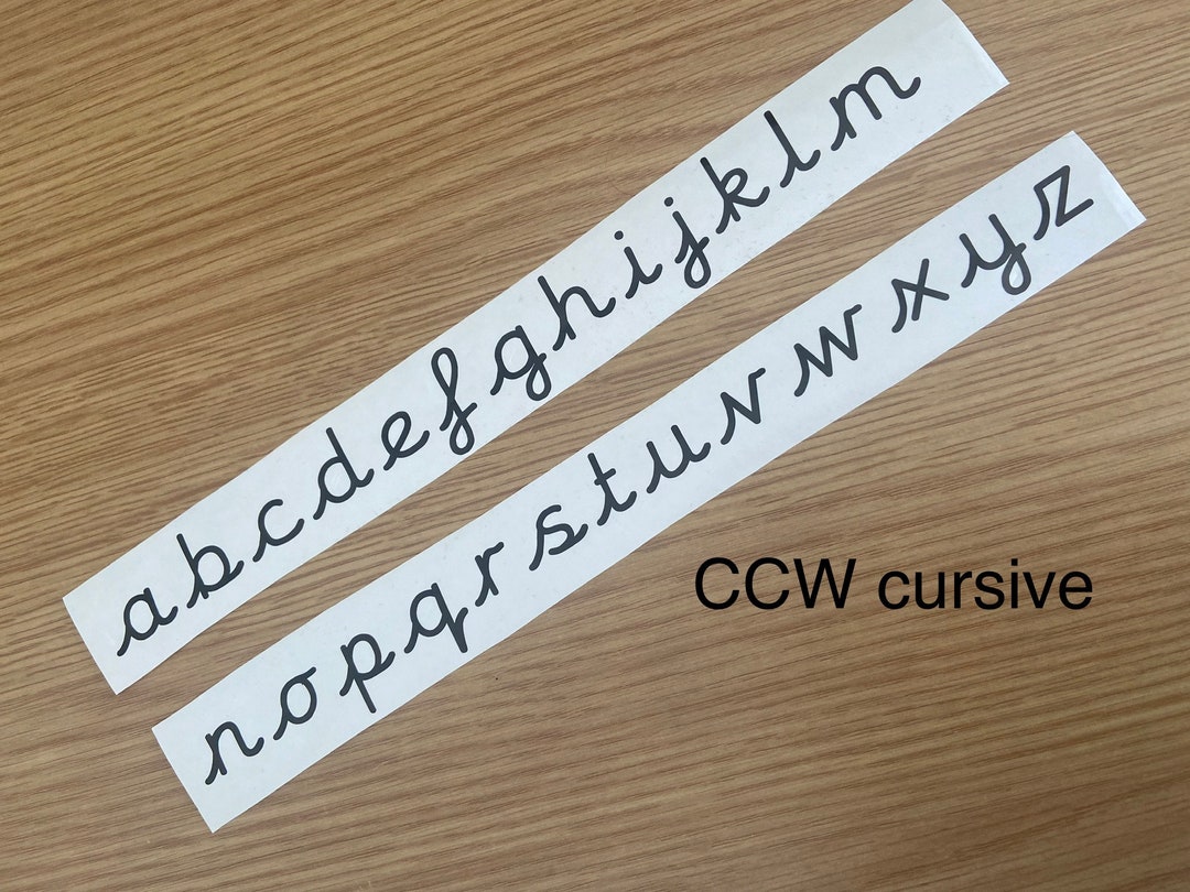 A-Z Vinyl Sticker- Classroom, Learning, Alphabet, Vinyl, Ks1, Eyfs - Etsy