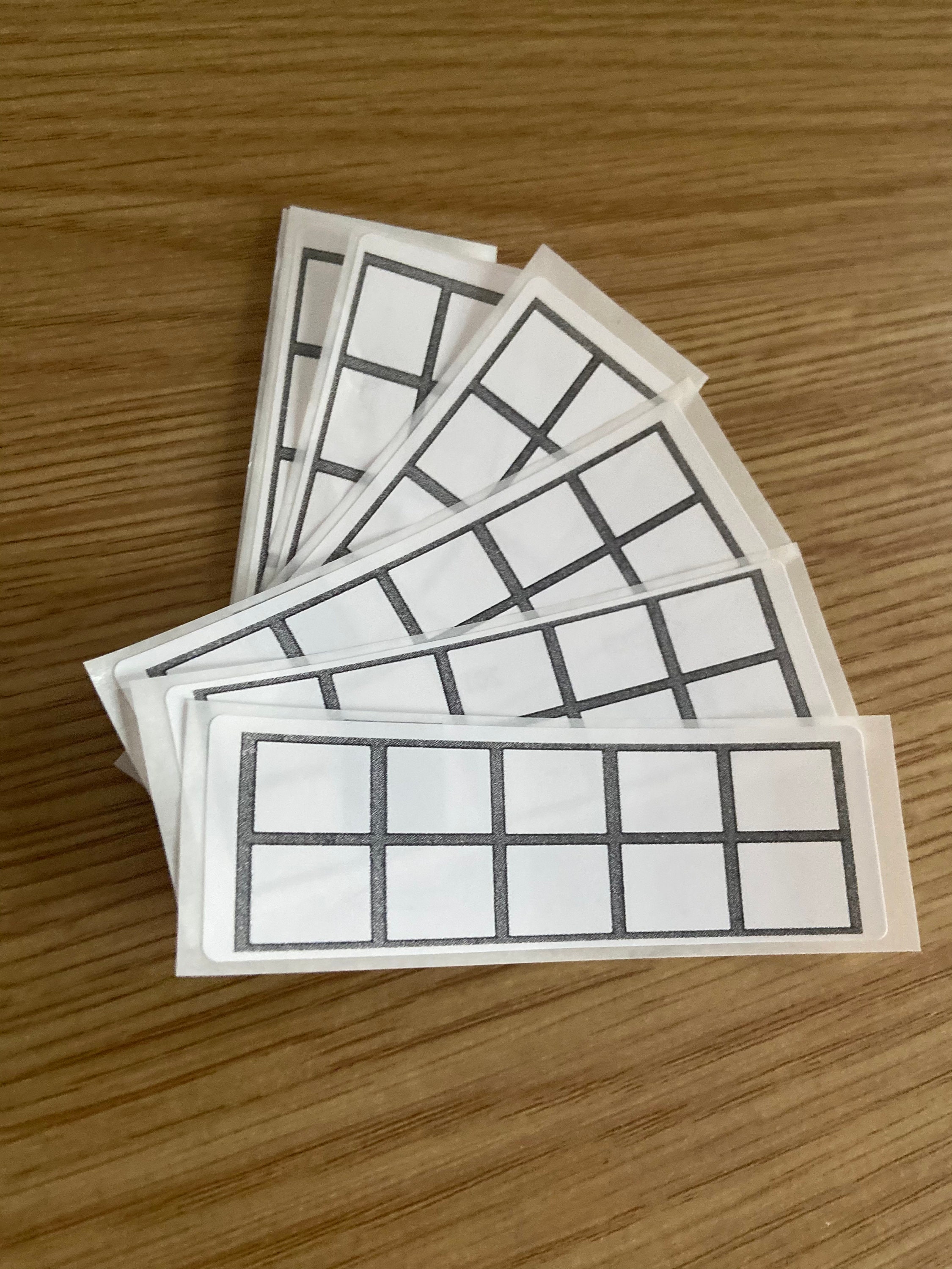 Multipack of Ten Frame Stickers Maths Ks1 Eyfs Primary - Etsy UK