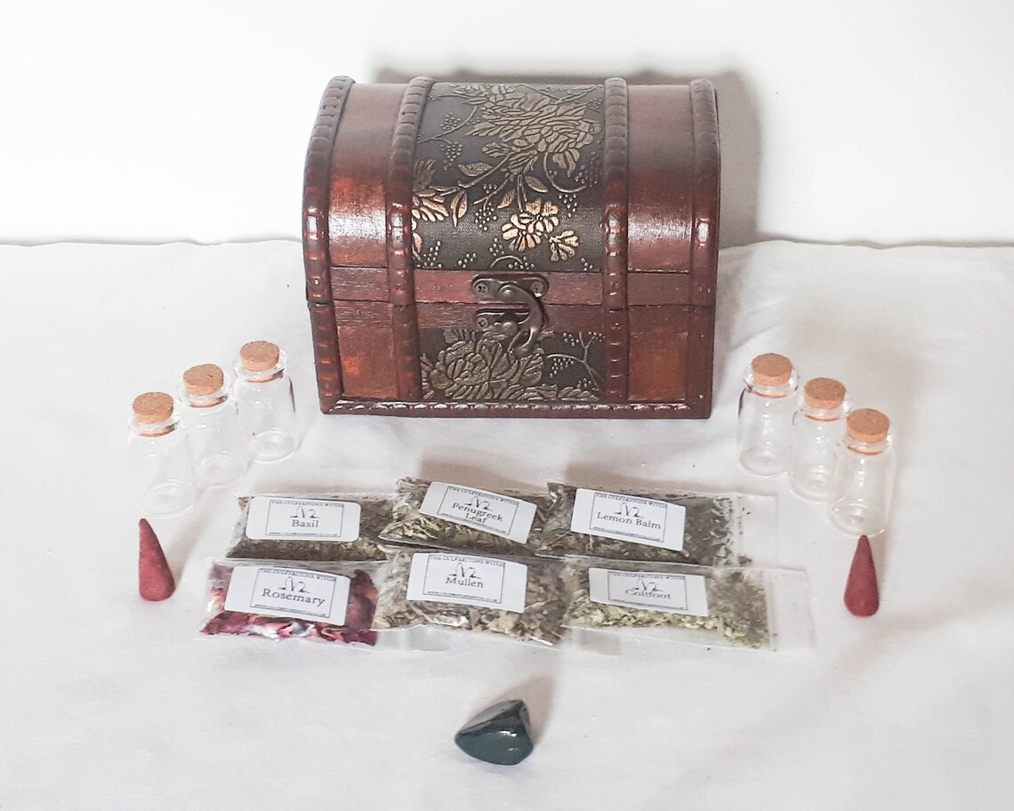 Starter Kit Chest Witchcraft Kit Spell Kit Starter Kit - Etsy UK