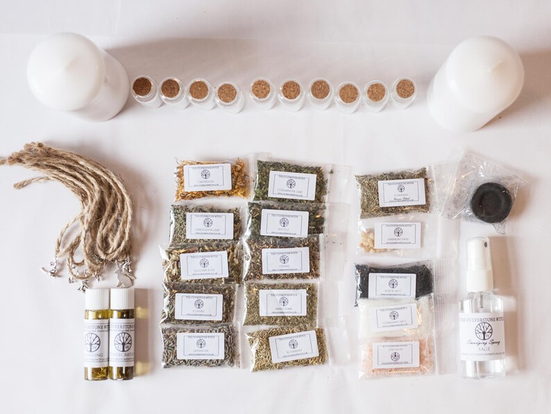 DIY Starter Kit Chest - Witchcraft Kit , Spell Kit, Starter Kit ...