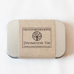 Divination Witch Kit Tin - Witchcraft Kit , Spell Kit, Starter Kit ...