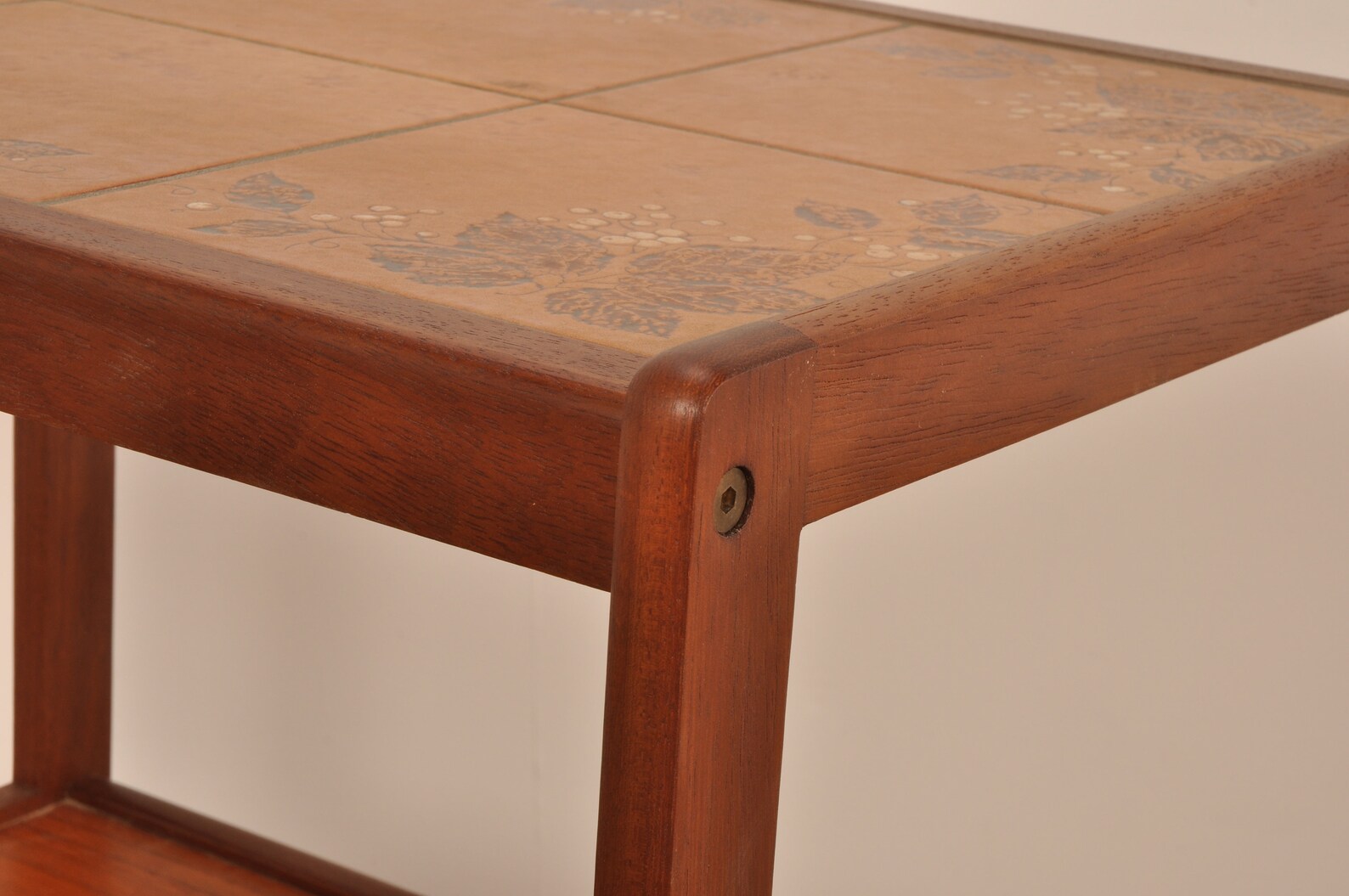 Mid Century Tiled Top Teak Hostess Tea Trolley or Bar Cart - Etsy