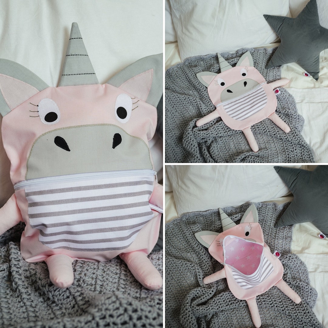 Pajamas Keeper Unicorn Pillow Pajamas Eater Pyjamas - Etsy Denmark