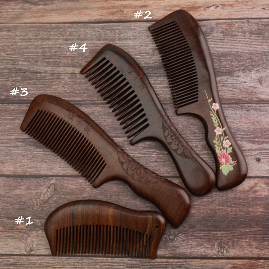 Handcrafted Hair Comb Chinese Hair Comb Sandalwood Hair Comb - Etsy