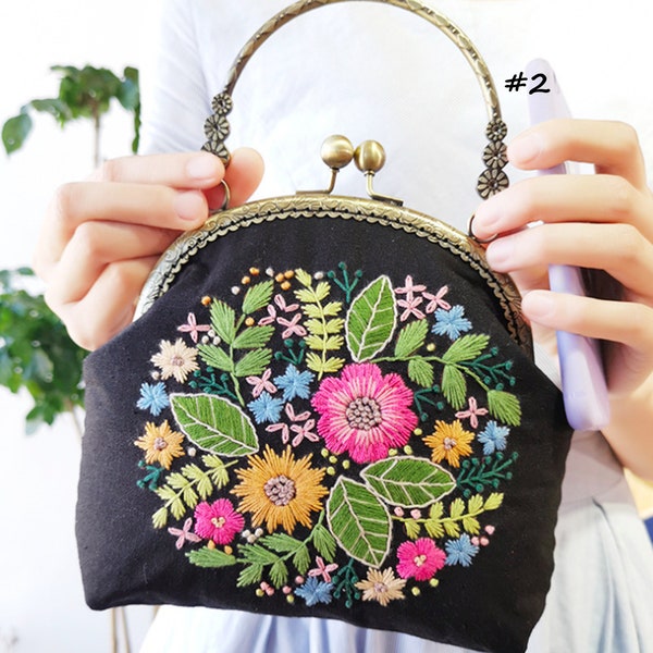 Cross Stitch Handbag - Etsy
