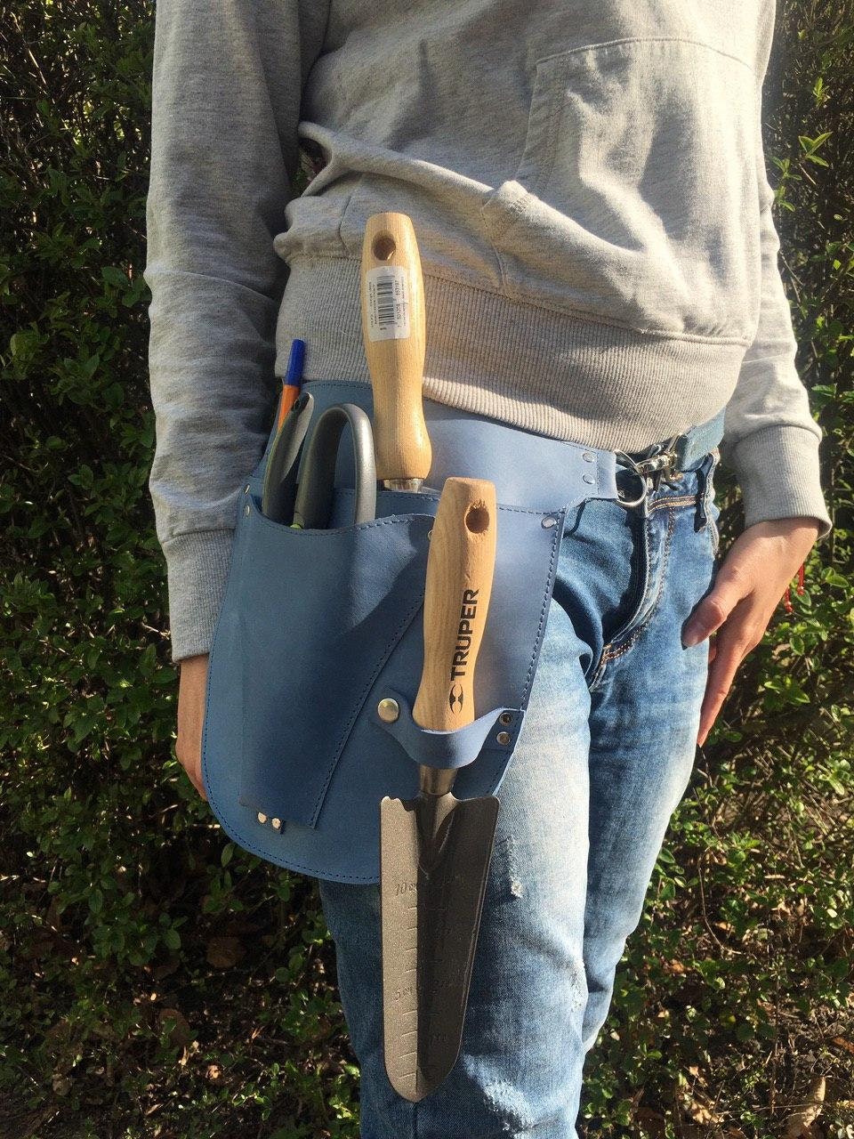 Farmer's Pruner Belt Leather Trowel Holder Leather Hand - Etsy Singapore