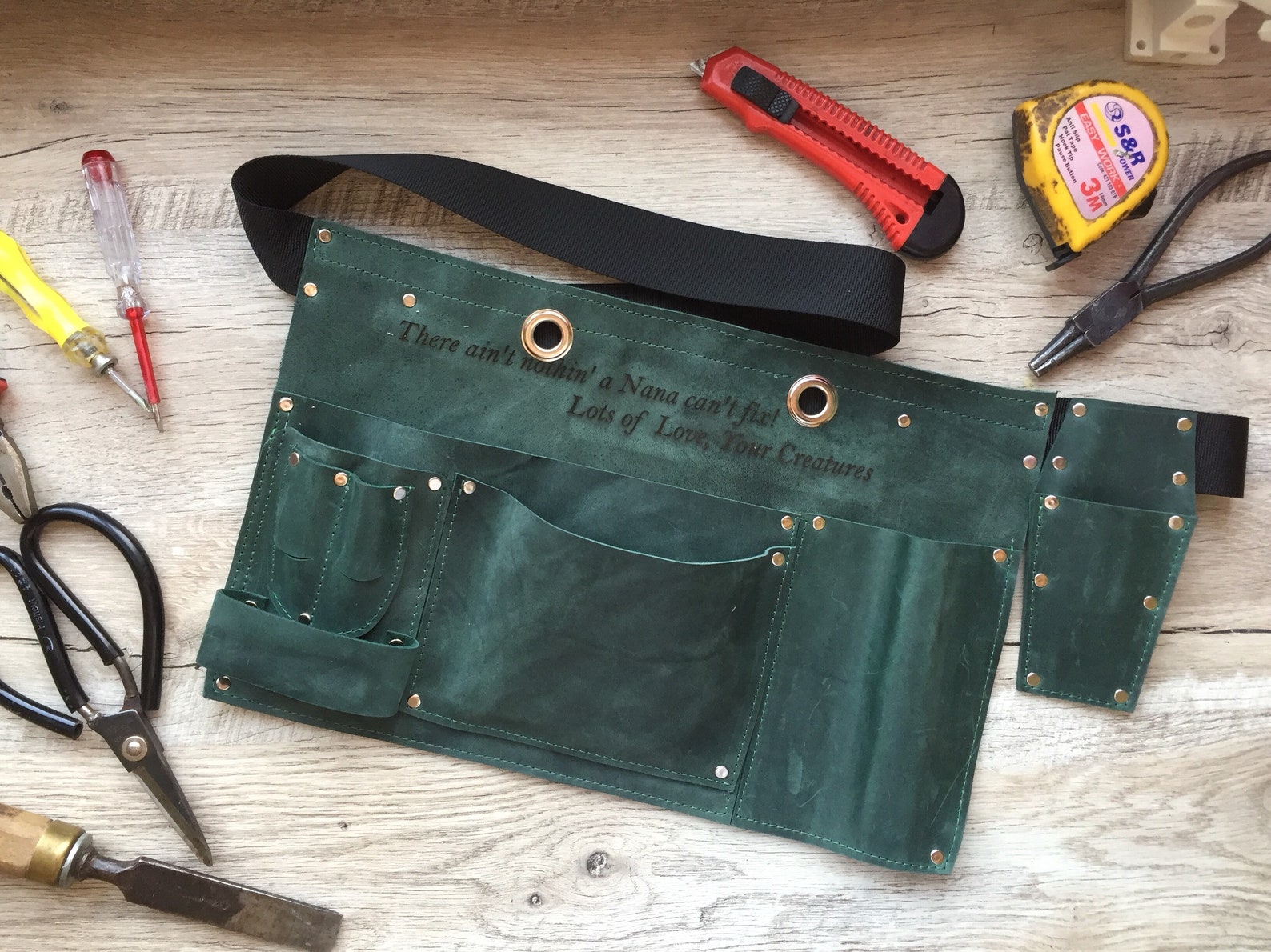 Woodworking Tool Belt, Leather Tool Belt, Untility Belt - Etsy