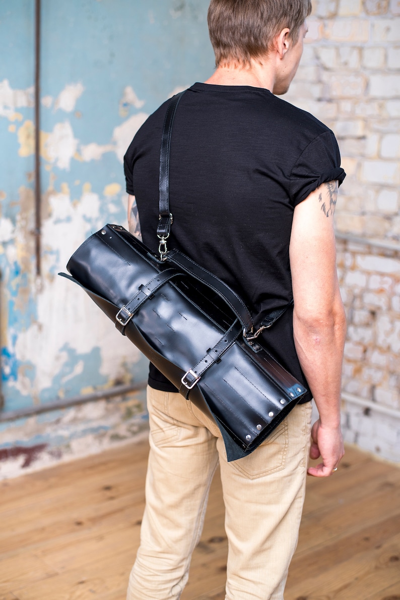 Personalized Chefs Knife Case Knives Storage With 8 Pockets | Etsy