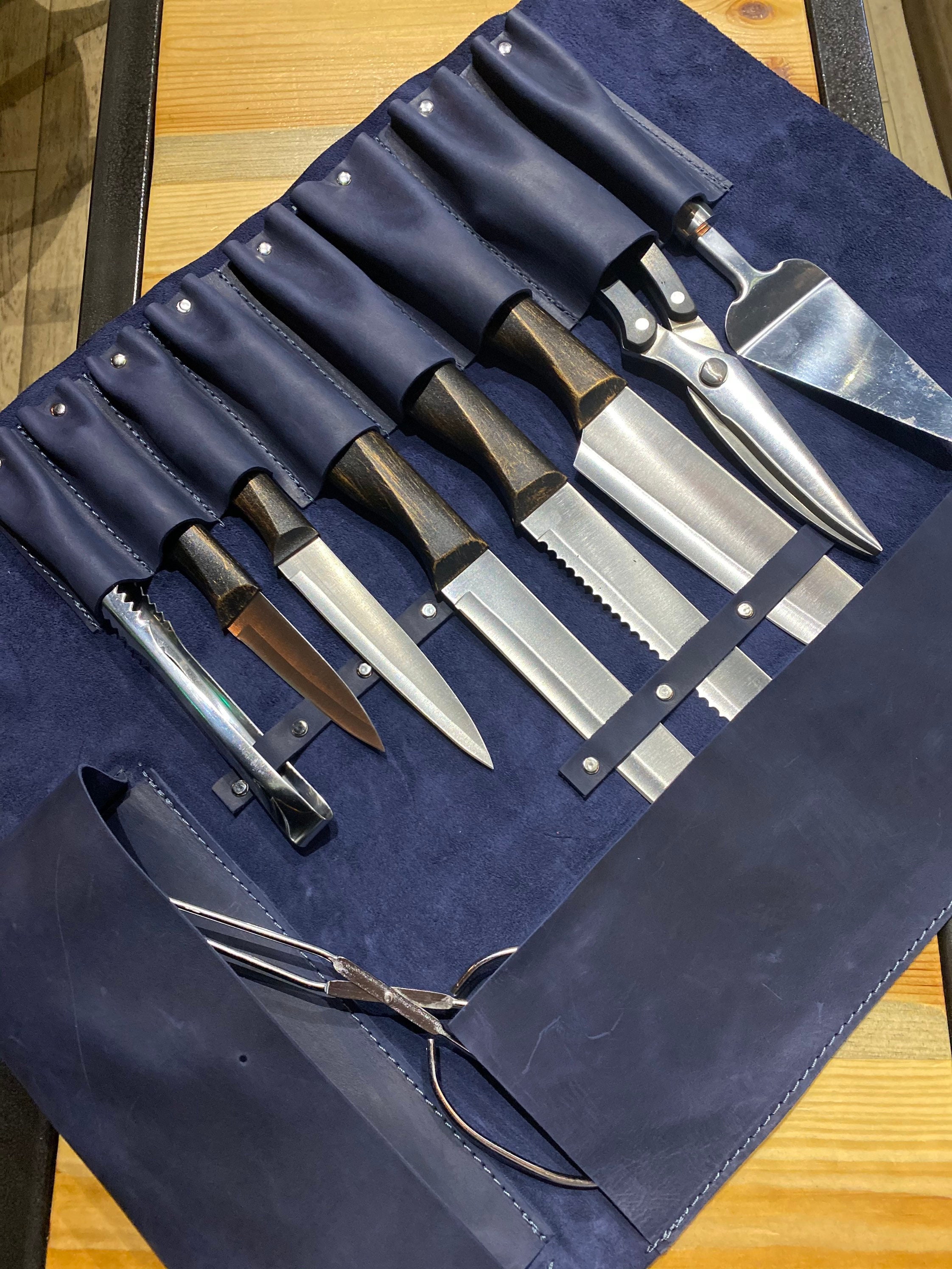 Knife Roll Chef Bag for Knife Tools Knife Roll Kitchen - Etsy