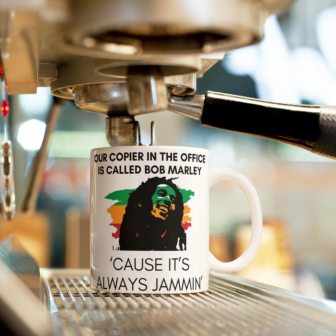 Bob Marley Ceramic Coffee Mug: Reggae Music Lover Gift - Etsy