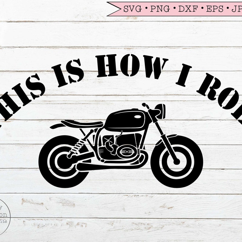 Motorcycle Svg - Etsy
