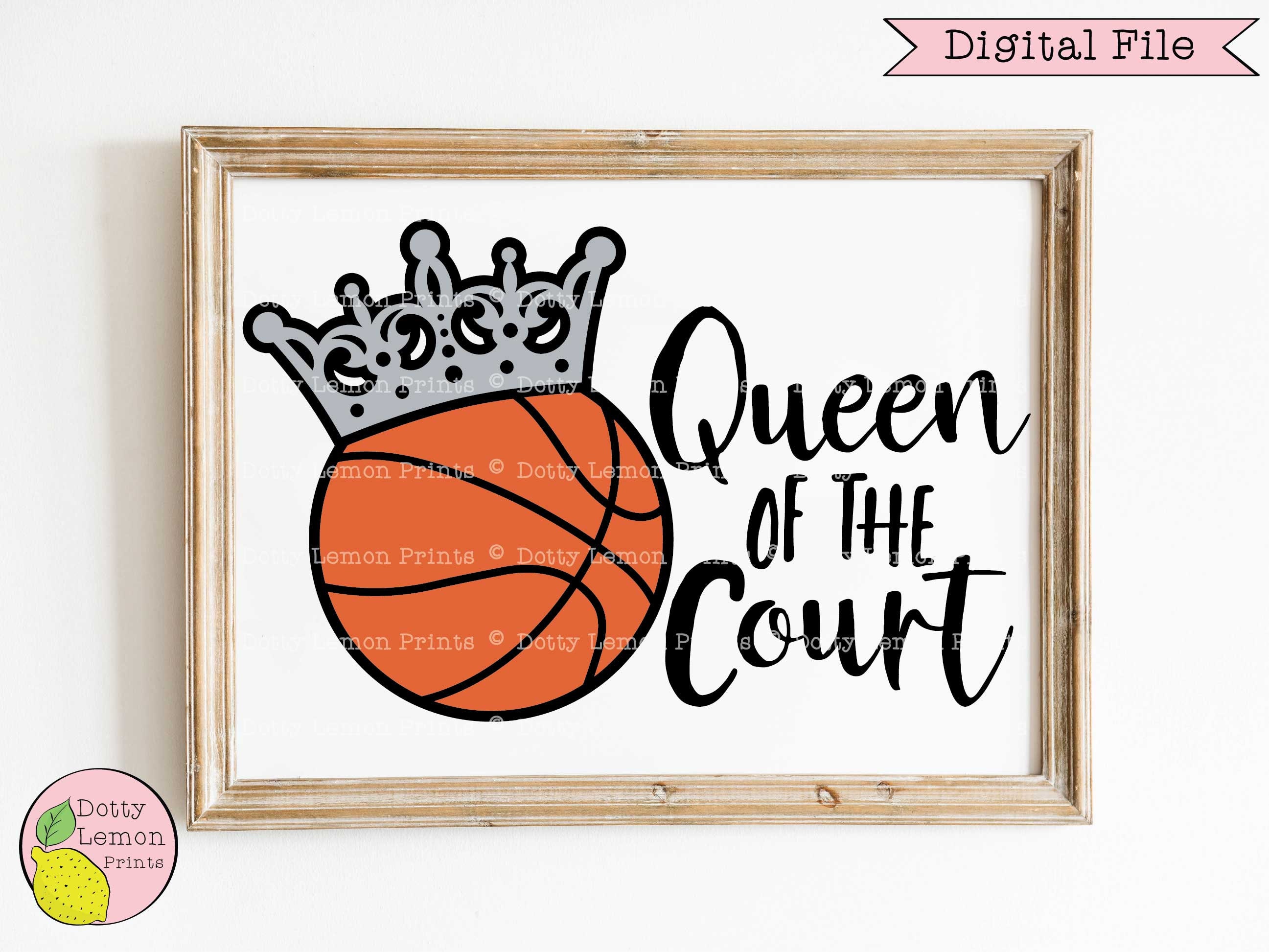 Basketball Svg Queen Svg Crown Svg Basketball Mom Svg - Etsy