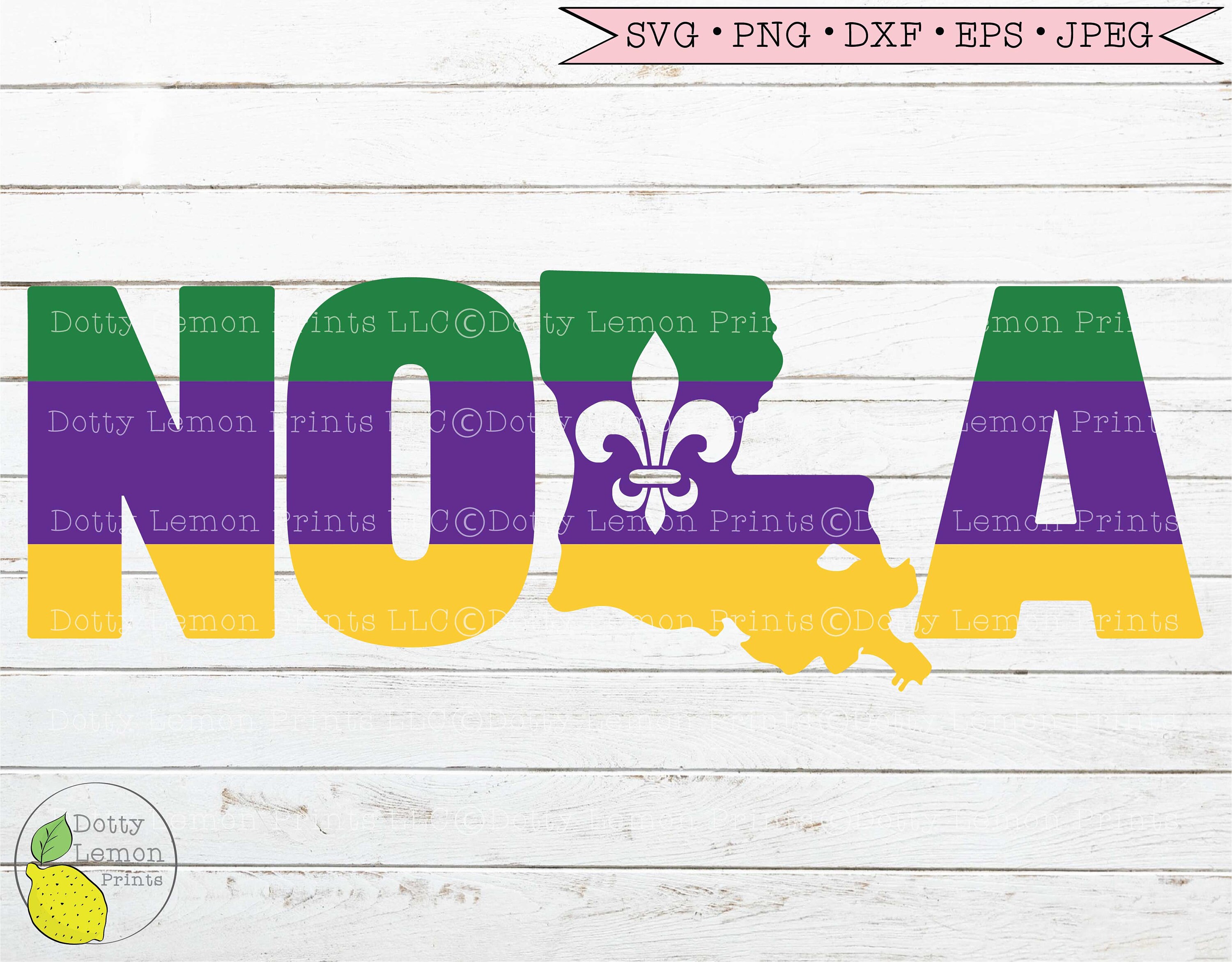 Mardi Gras SVG Louisiana Fleur De Lis Svg Nola Svg Fat - Etsy