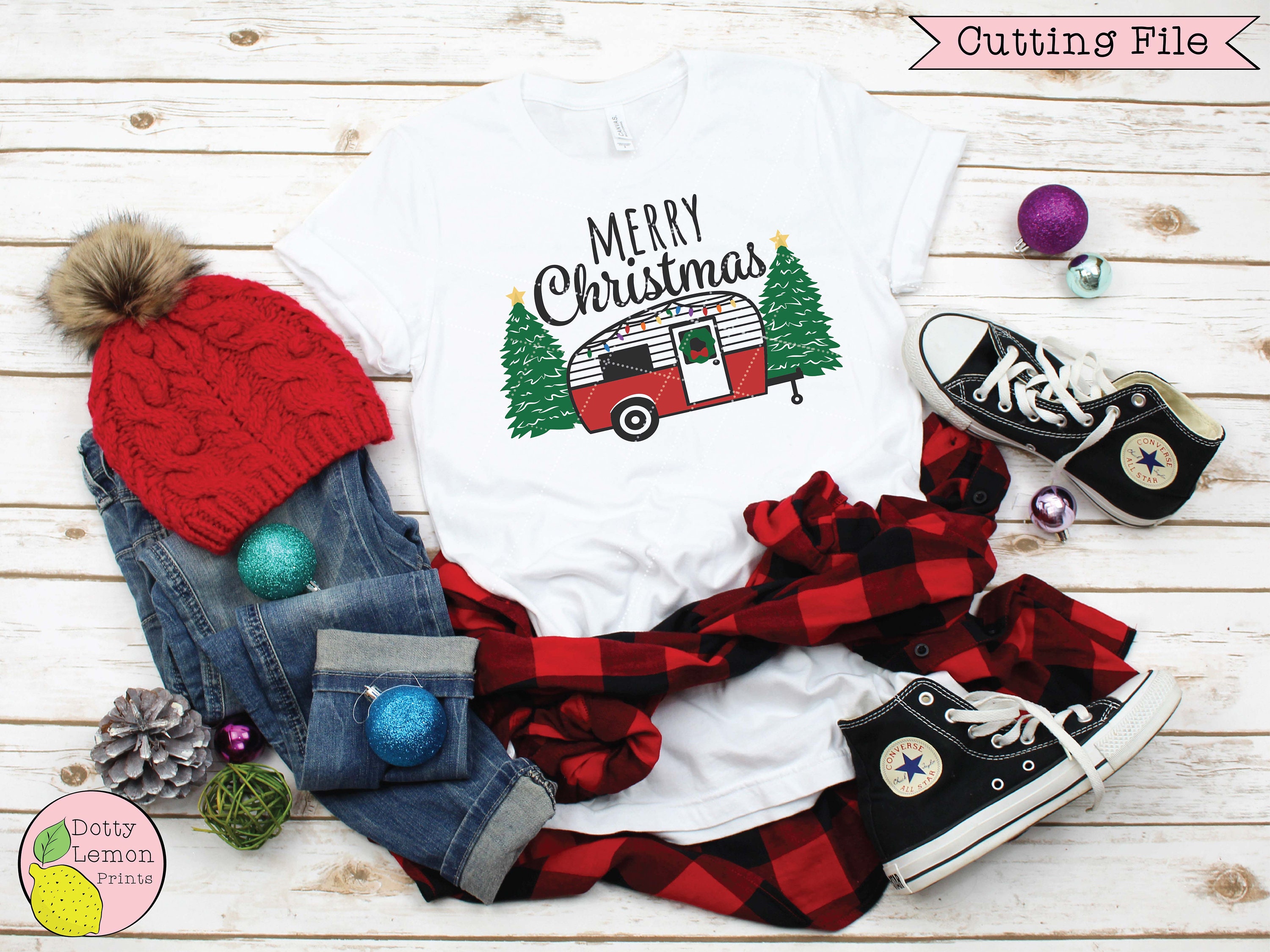 Christmas Camper Svg Christmas Lights Svg Christmas Tree Svg - Etsy