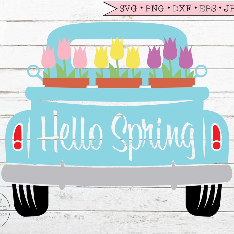 Spring Svg Files - Etsy