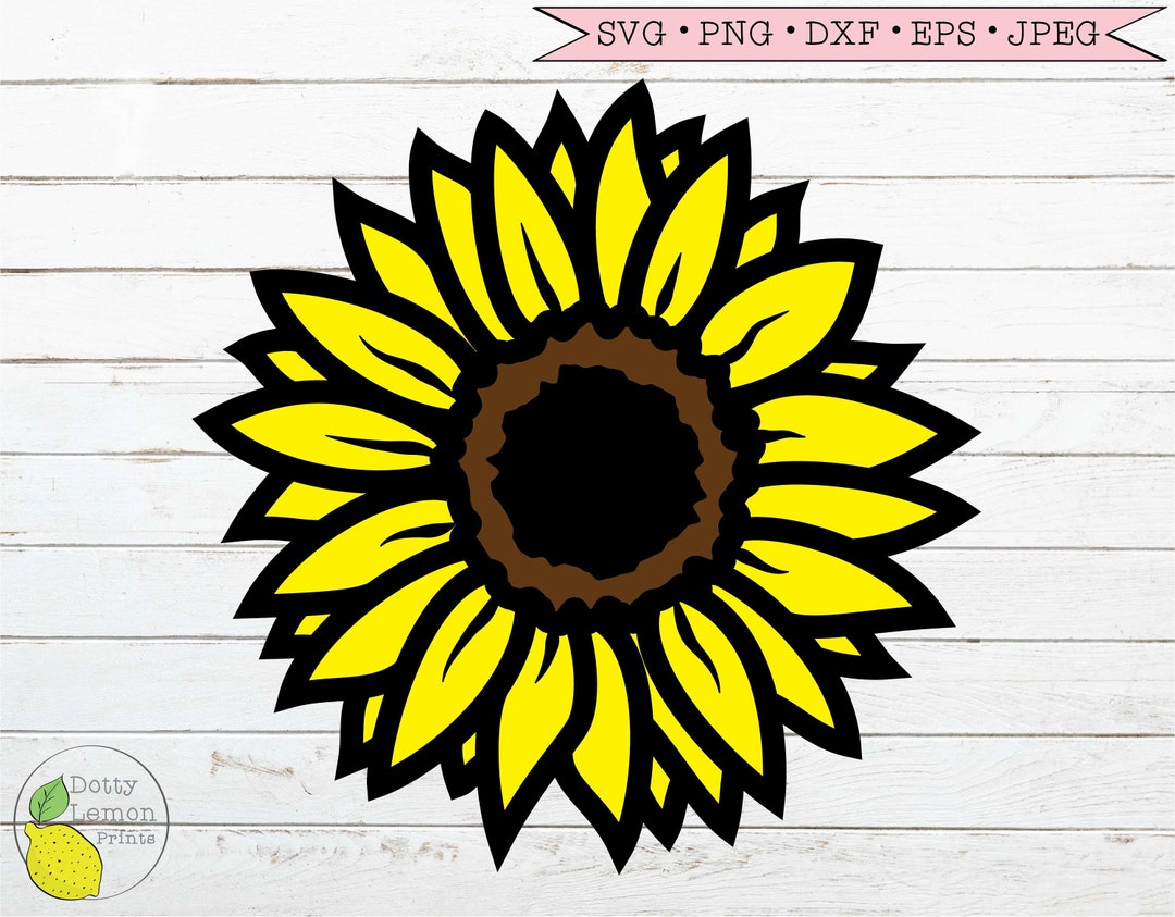 Sunflower Svg Fall Svg Thanksgiving Svg Autumn Fall Decor - Etsy