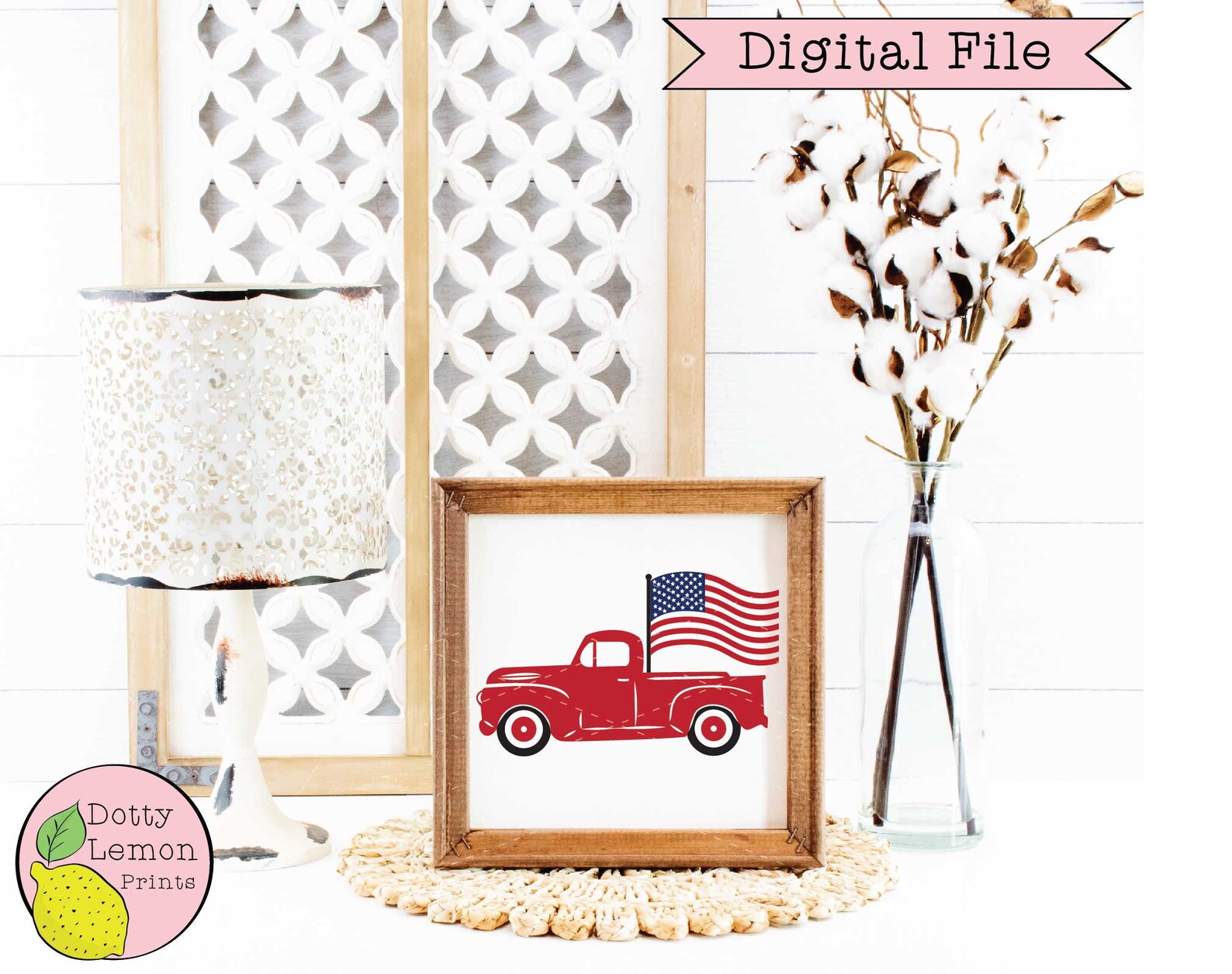 4th of July Truck Svg Summer Svg Patriotic Svg Amercian Flag - Etsy