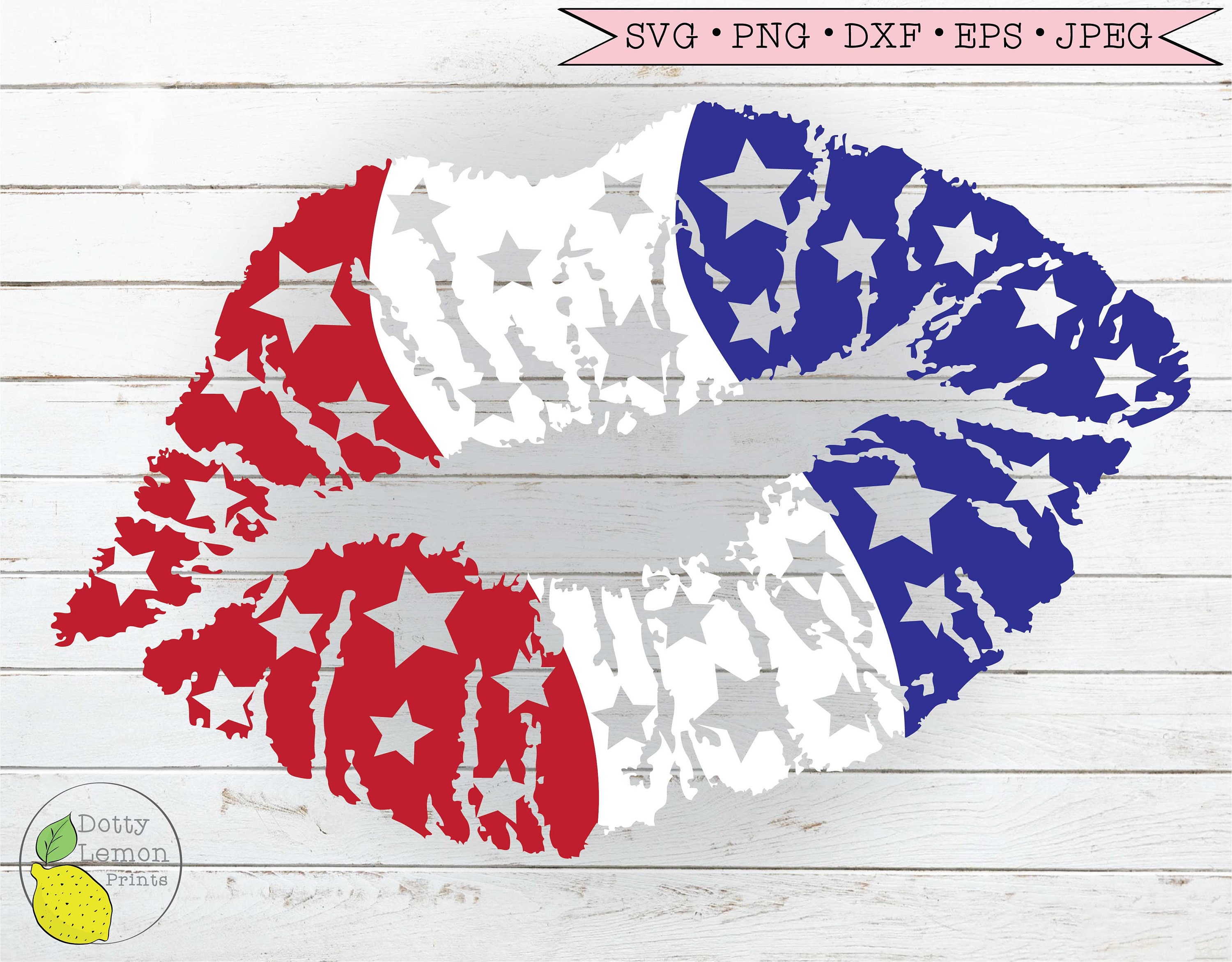 4th of July Lips Svg Summer Svg Patriotic Svg Amercian Flag - Etsy Ireland