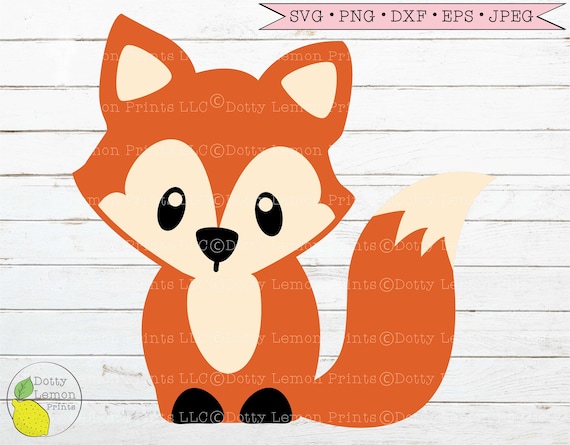Fuchs svg Herbst svg Natur svg Kawaii svg Woodland - Etsy
