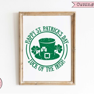 St Patricks Day Svg, Lucky Irish Shamrock Svg Funny Svg Leprechaun Luck ...