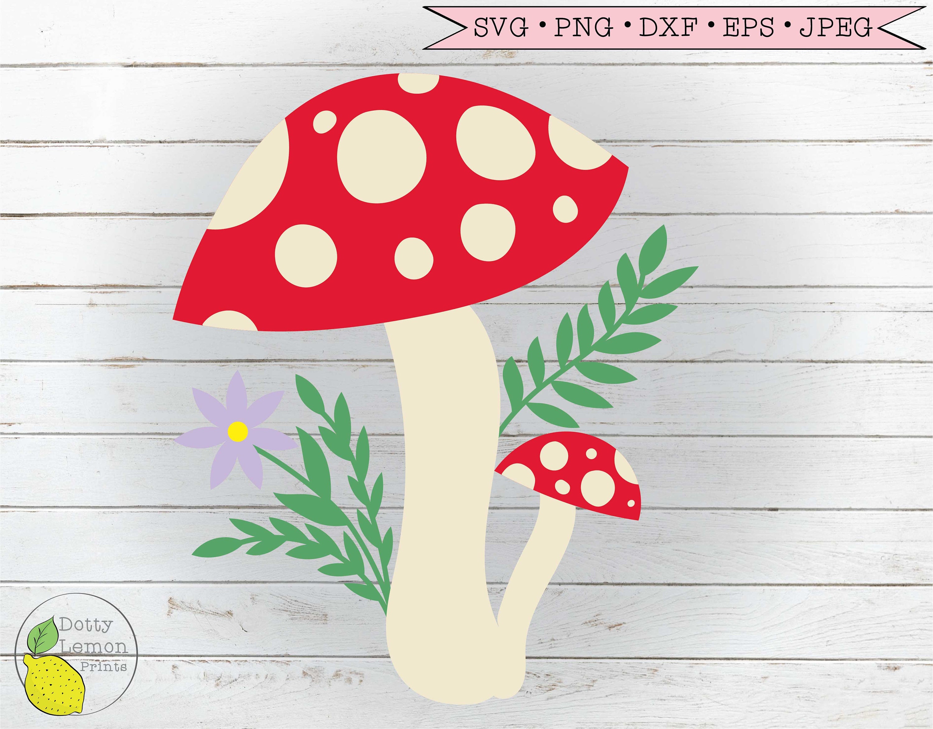 Mushroom Svg Fall Svg Nature Svg Kawaii Svg Woodland - Etsy