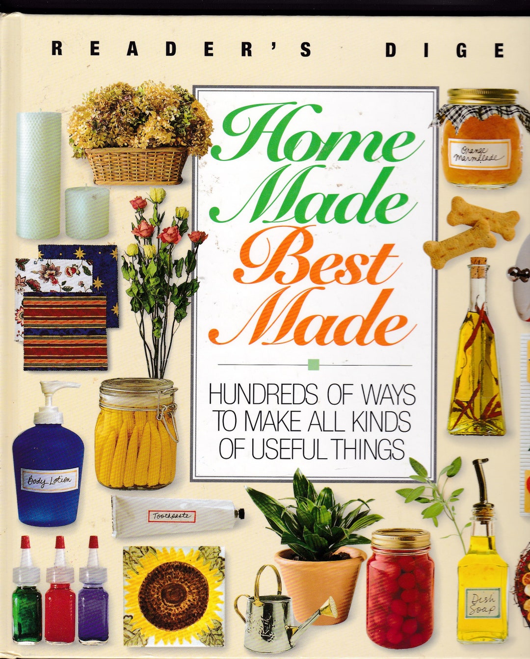 Reader's Digest Home Crafts Book: Cooking, Decor, Body & Pet - Etsy