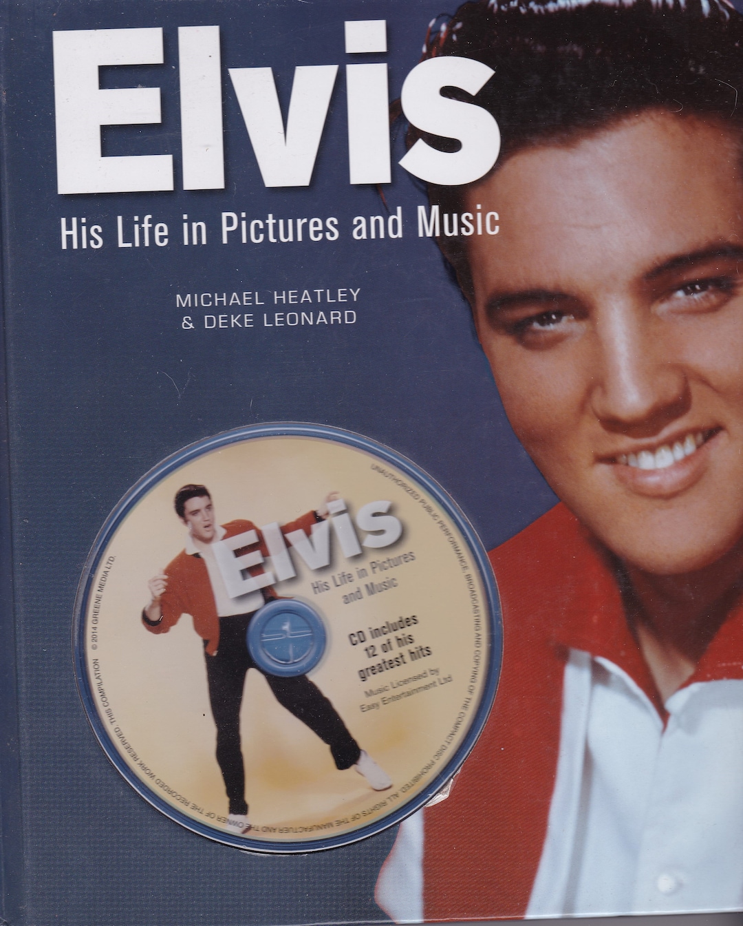 Elvis Presley Photo Book With Greatest Hits CD - Etsy