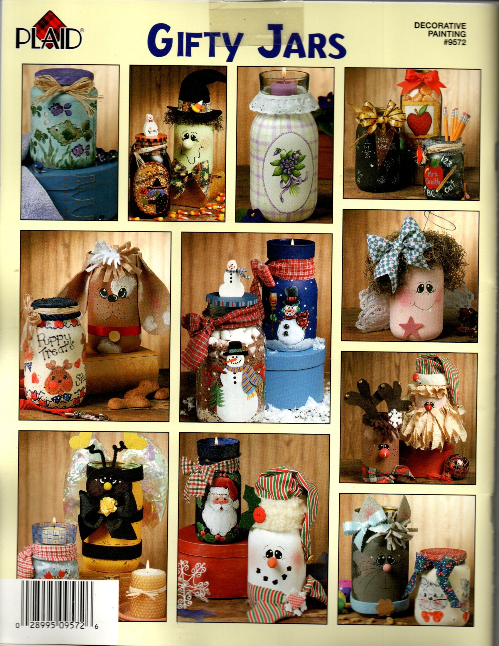 Gifty Jars Designs for Painting and Recycling Jars Holidays Halloween ...
