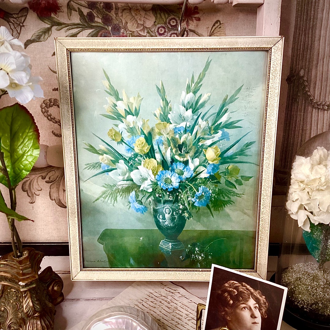 Pretty Vintage Vernon Ward Painting. Vernon Ward Art. Vintage Still ...