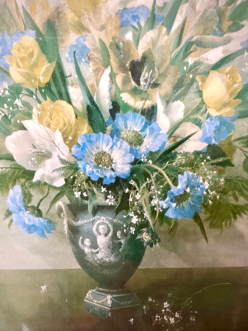 Pretty Vintage Vernon Ward Painting. Vernon Ward Art. Vintage Still ...