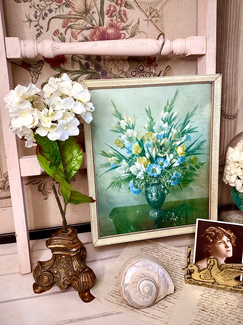 Pretty Vintage Vernon Ward Painting. Vernon Ward Art. Vintage Still ...