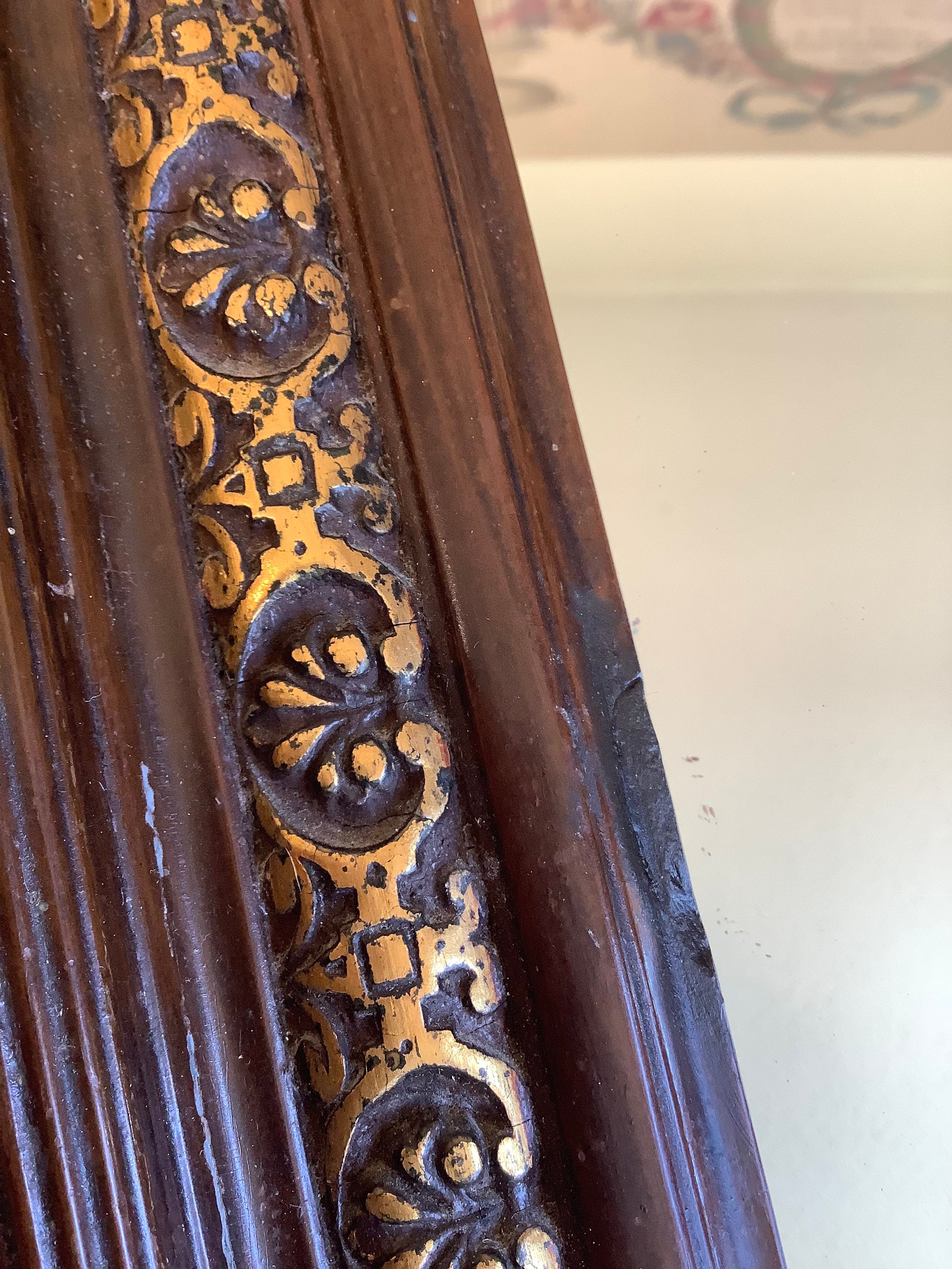 Beautiful Unusual Rare Shaped Rectangular Antique Wooden / - Etsy UK