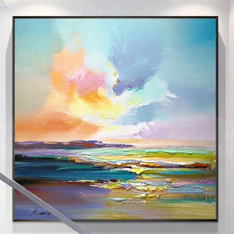 Acrylic on Canvas - Etsy