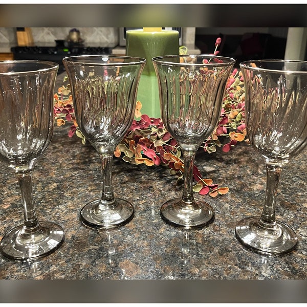 Luminarc Swirl Glass - Etsy