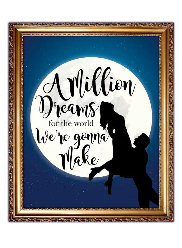 GREATEST SHOWMAN a Million Dreams for the World - Etsy Canada