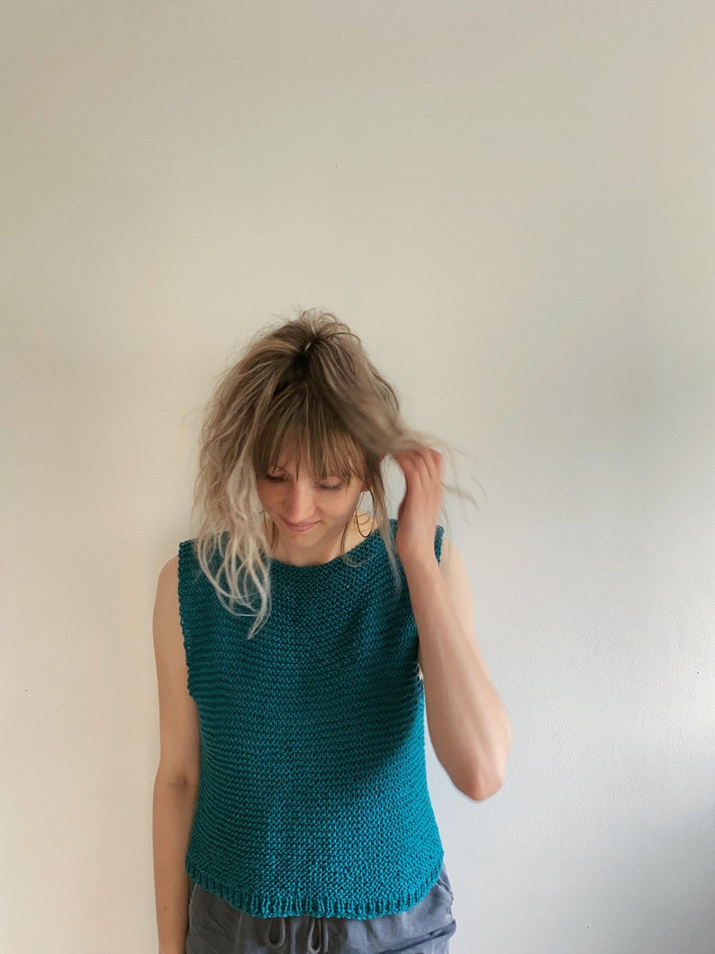 Easy Knitting Pattern Very Easy Vest - Etsy