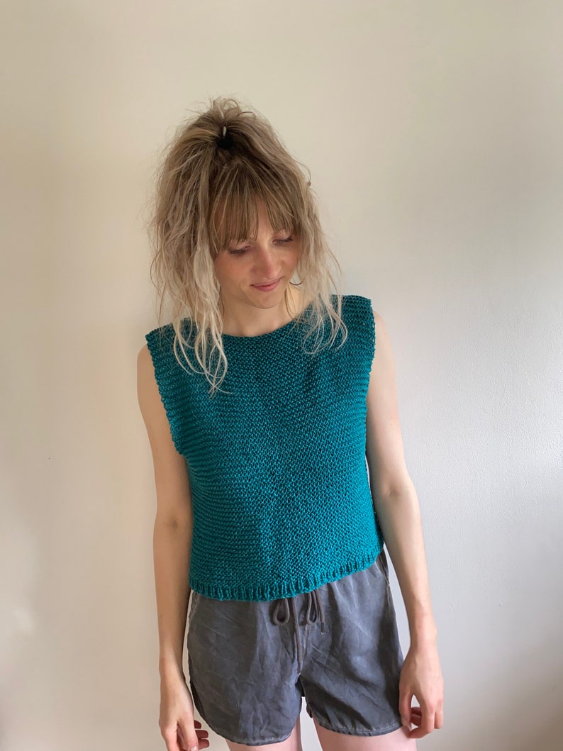 Easy Knitting Pattern Very Easy Vest - Etsy