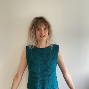Easy Knitting Pattern - Very Easy Vest - Etsy