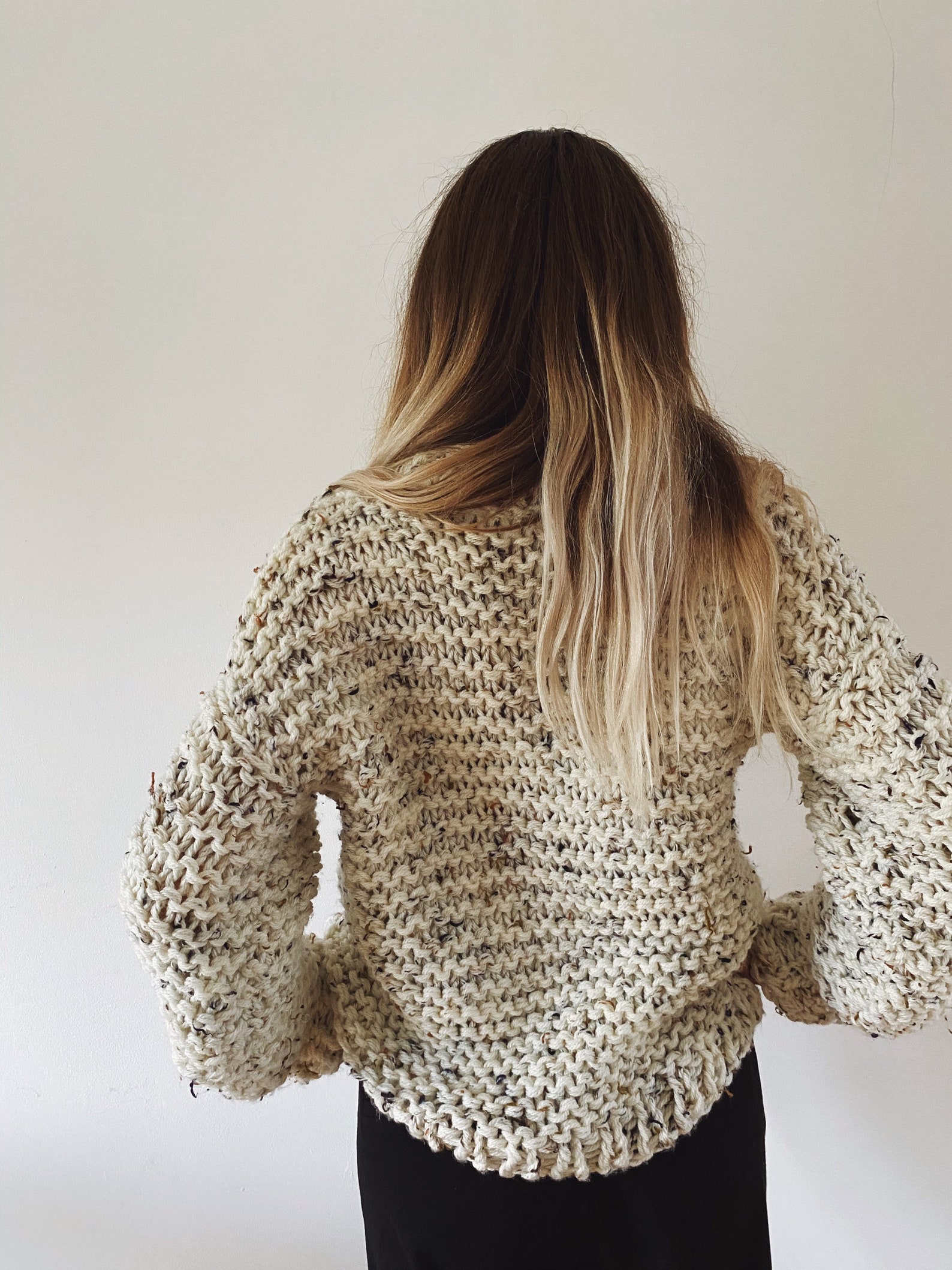 Chunky Knitting Pattern Bump & Knit Jumper | Etsy